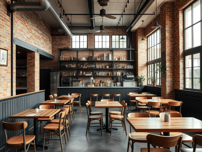 Referensi Ide Desain Cafe Minimalis Low Budget - Interior Booster ID